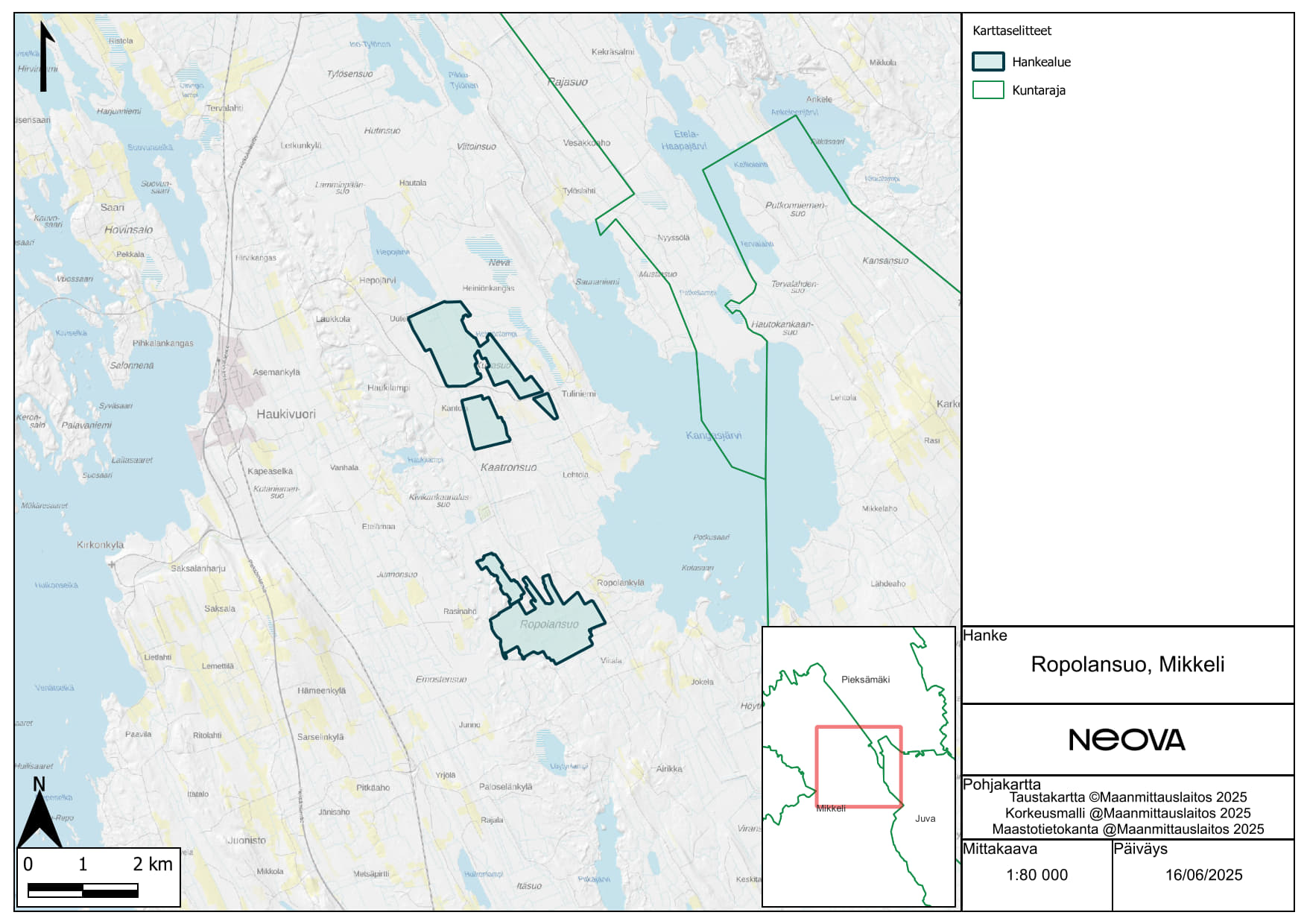 Neova is planning a 450-hectare solar power project in Ropolansuo, Mikkeli - Neova Group